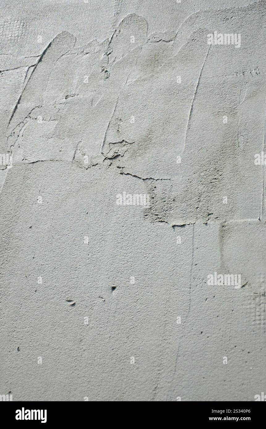 The texture of the wall, covered with gray foam polystyrene plates ...