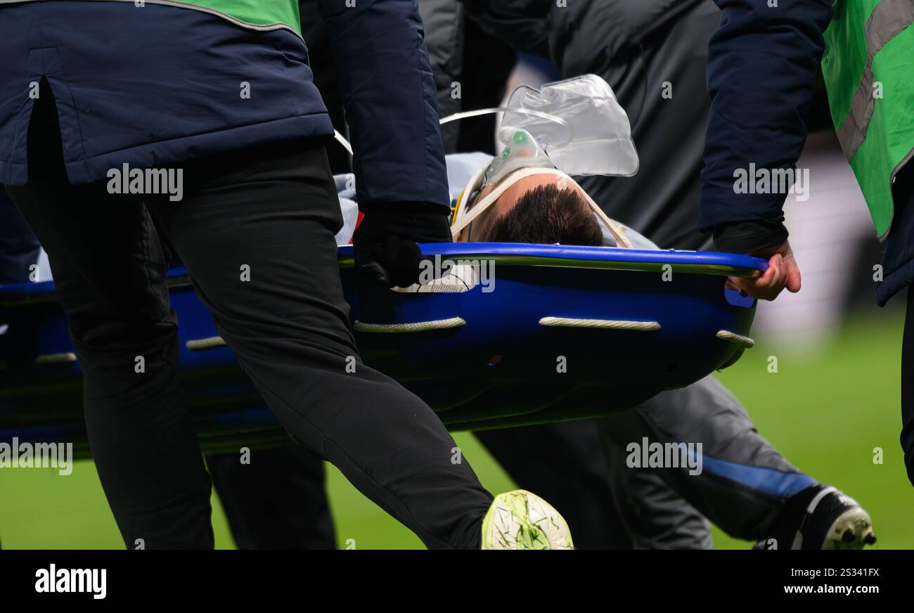 London, UK. 08th Jan, 2025. Tottenham Hotspur v Liverpool - Carabao Cup - Tottenham Stadium ...