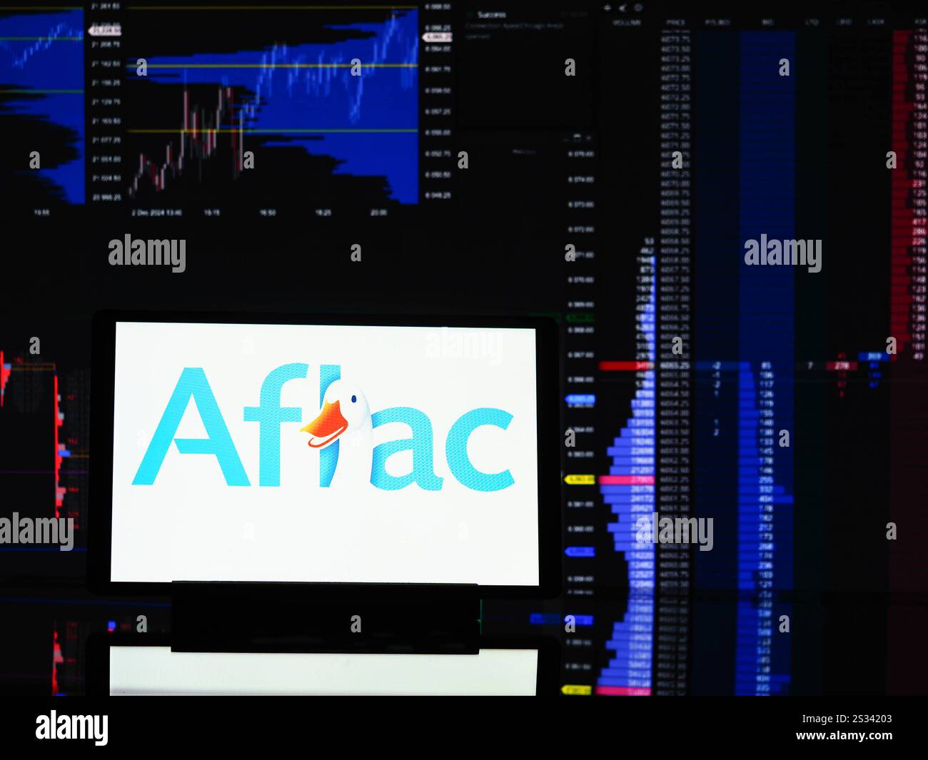 Logo aflac hi-res stock photography and images - Alamy