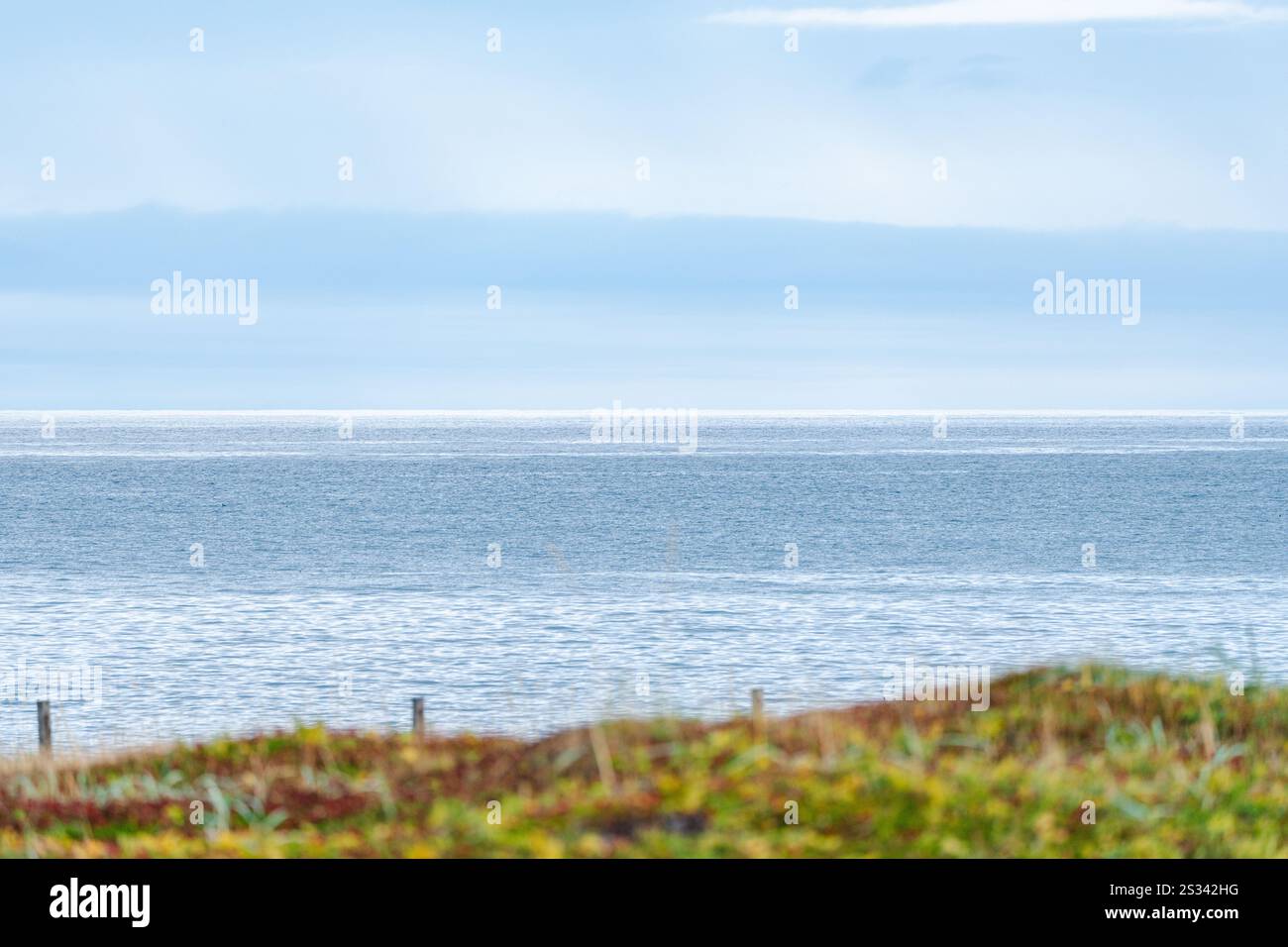 Norway, Finnmark, Grense Jakobselv, Russian border, Barents Sea Stock ...