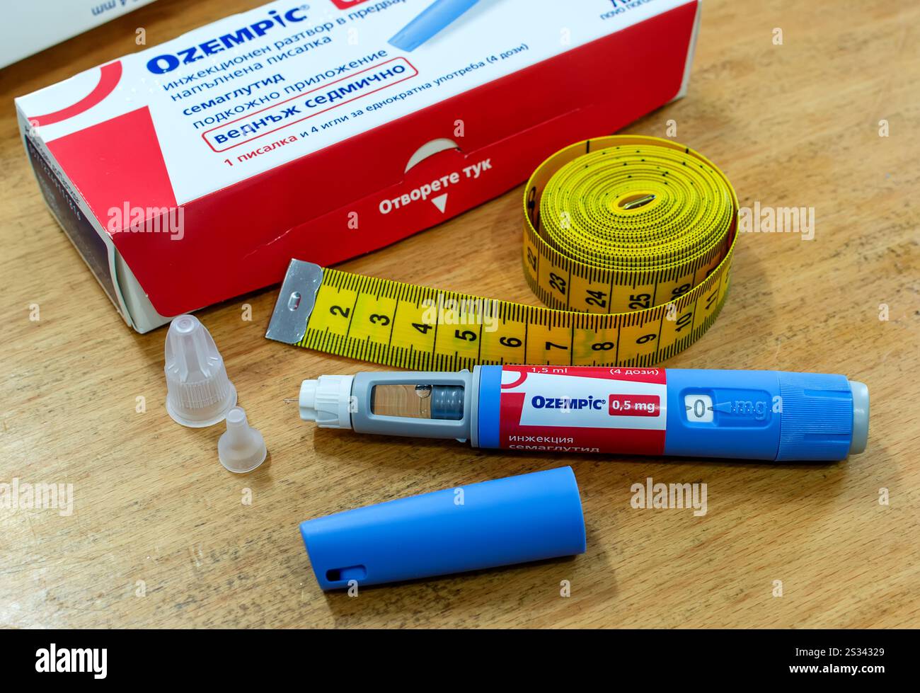 Ozempic Insulin injection pen for diabetics and weight loss Stock Photo - Alamy