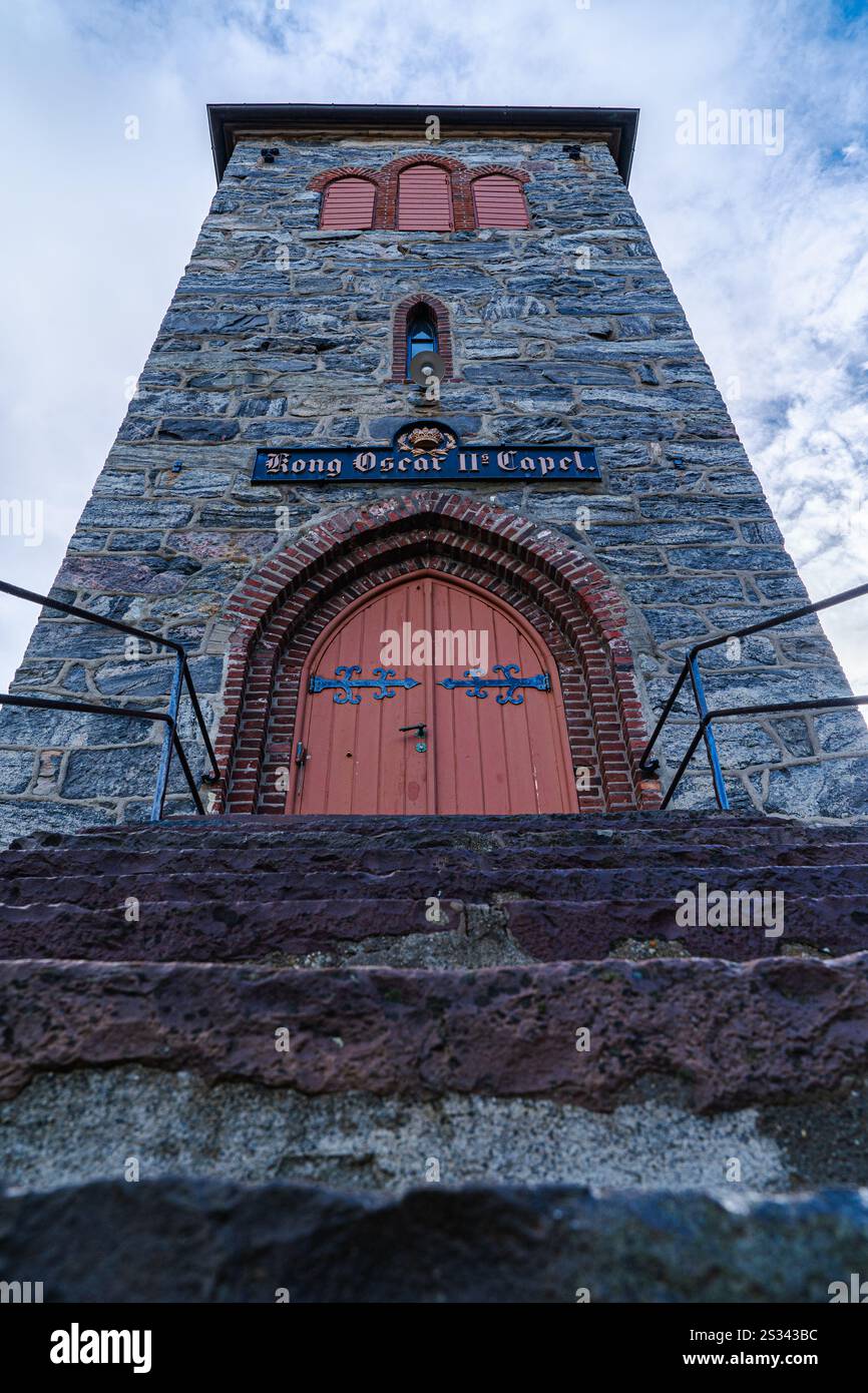 Norway, Finnmark, Grense Jakobselv, Russian border, Kong Oscar-II ...