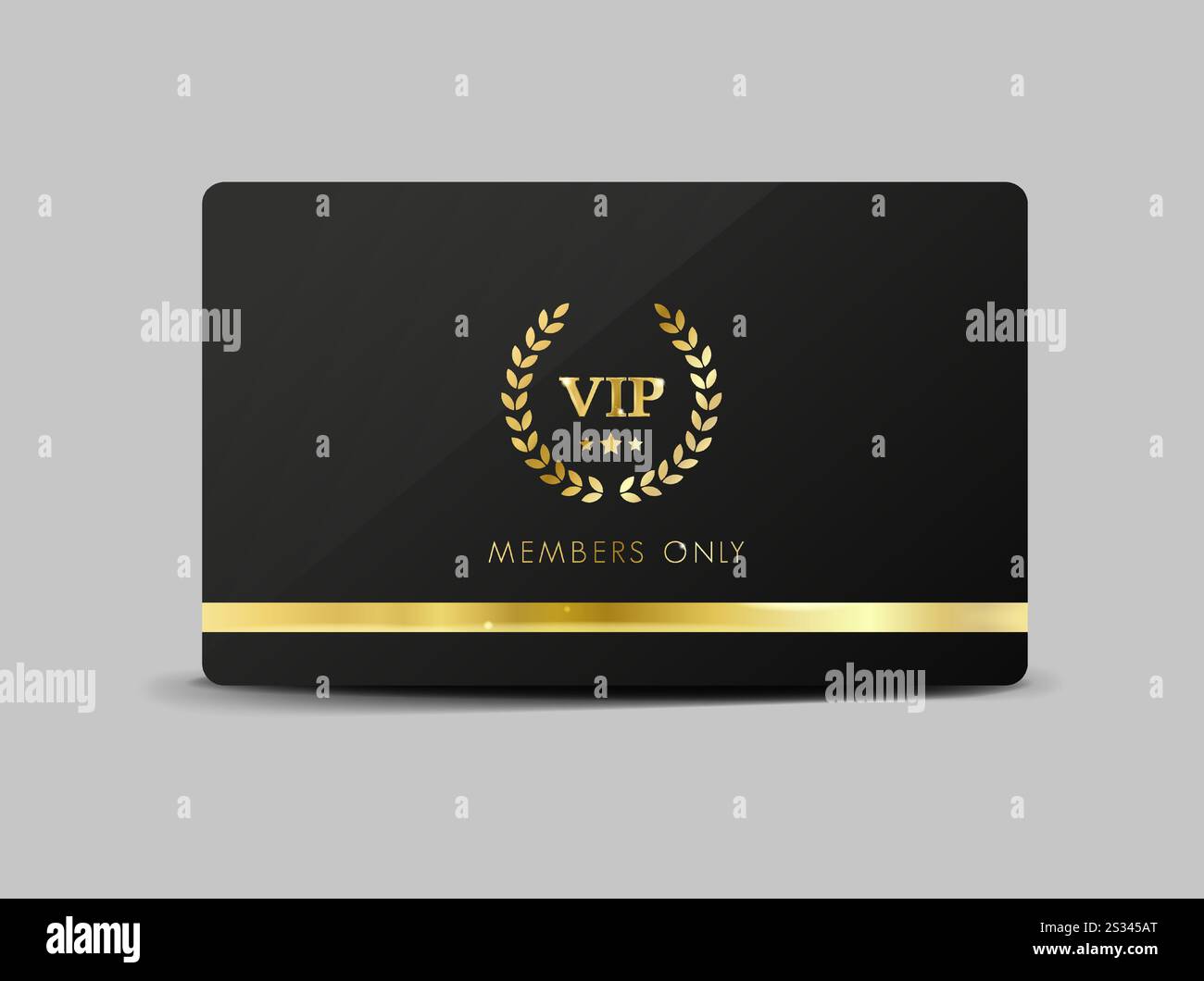 Luxury design. Premium golden VIP Card with elegant vip card template ...