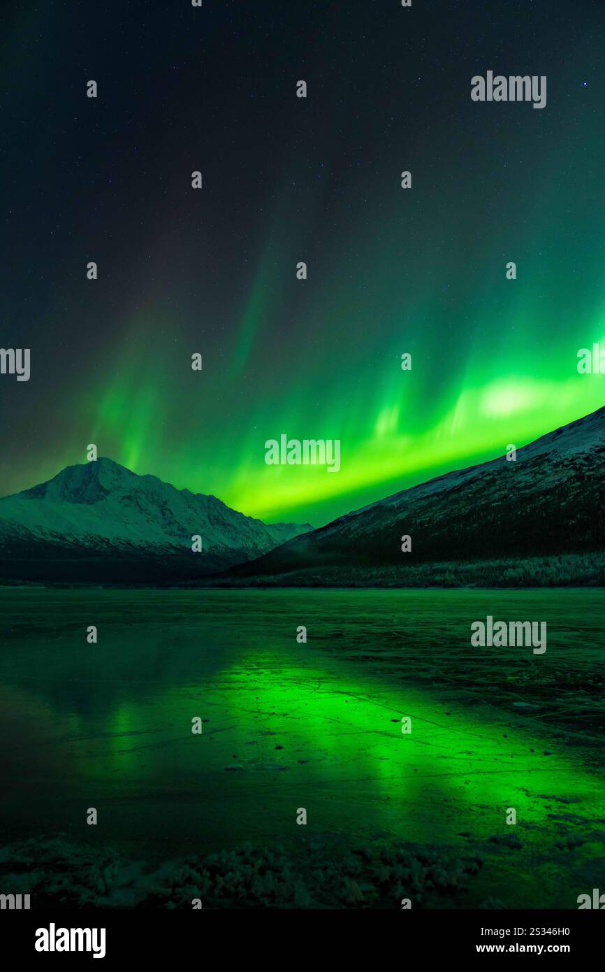 Chugiak, Alaska, USA. 1st Jan, 2025. On New Year's Eve and into the New ...