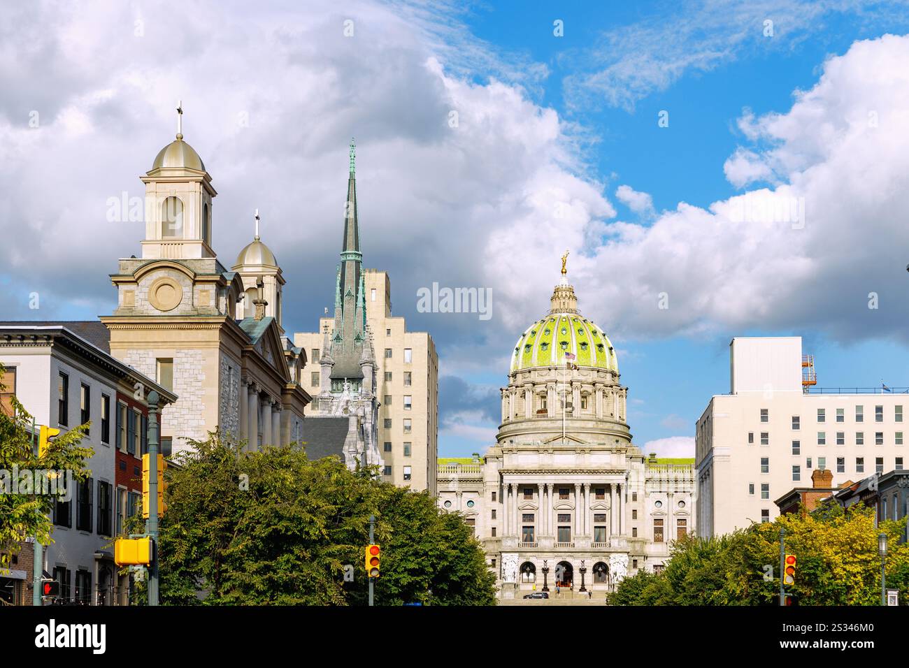 Pennsyvania State Capitol Complex in the Capitol District in Harrisburg, Dauphin County ...