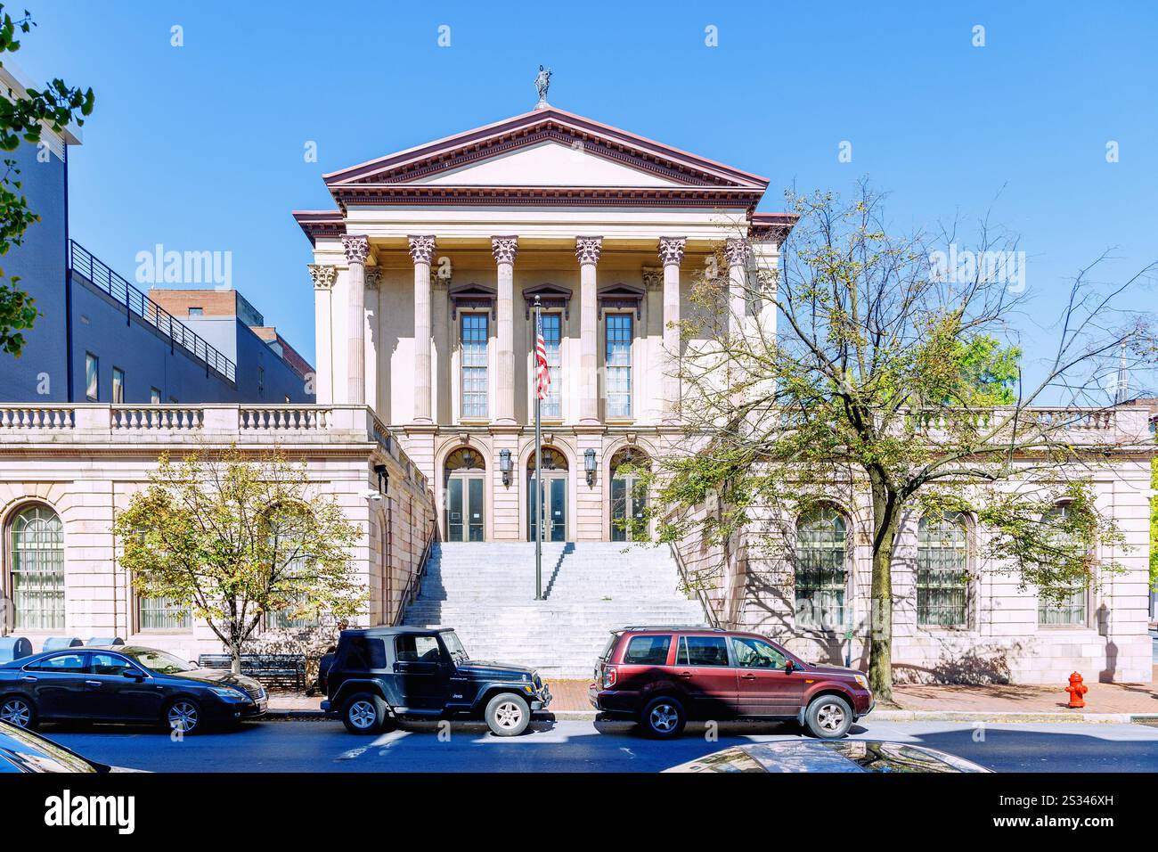 Lancaster County Courthouse in Historic Downtown in Lancaster in the ...