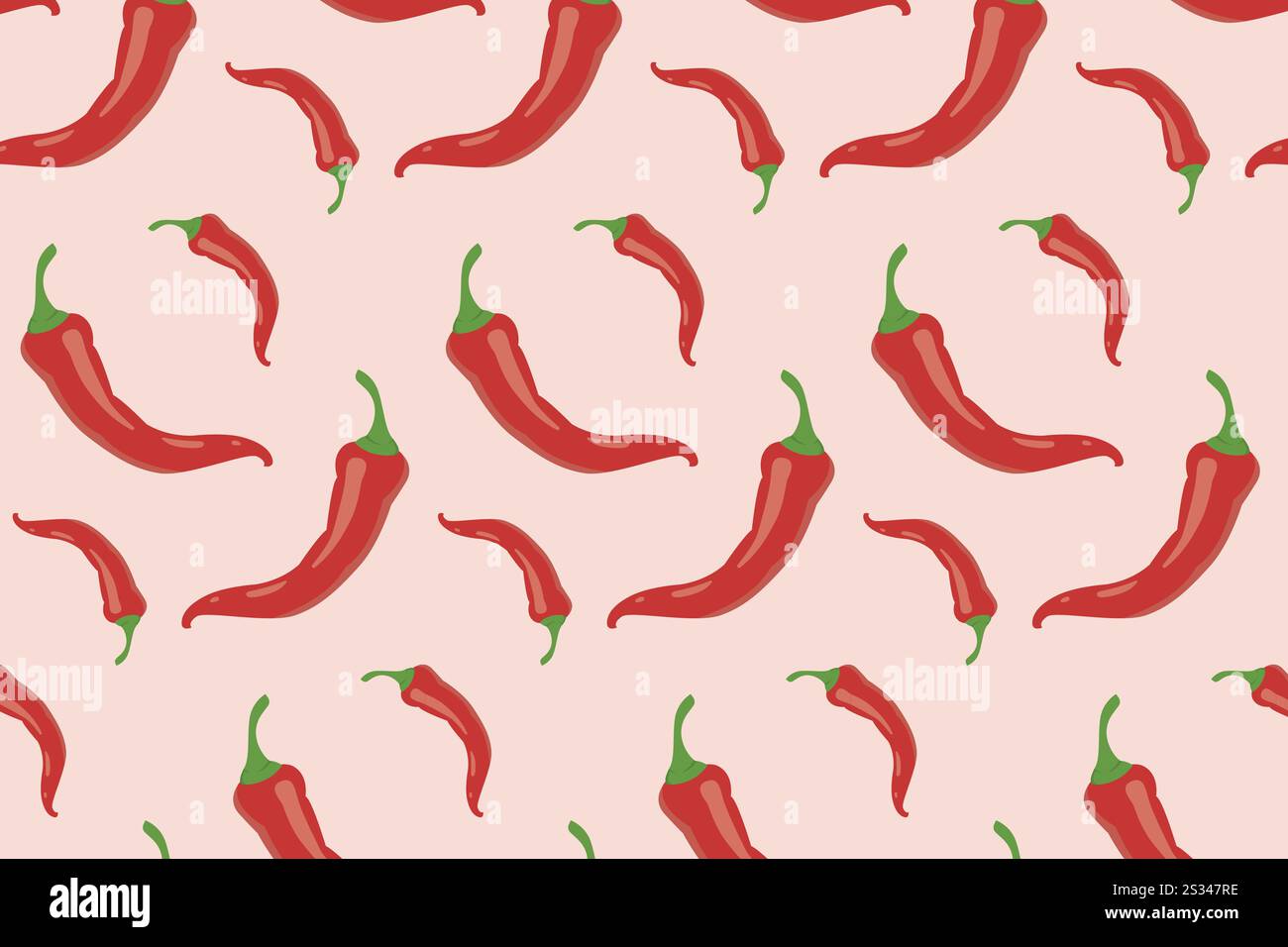 Red chile pepper in Stock Vector Images - Alamy