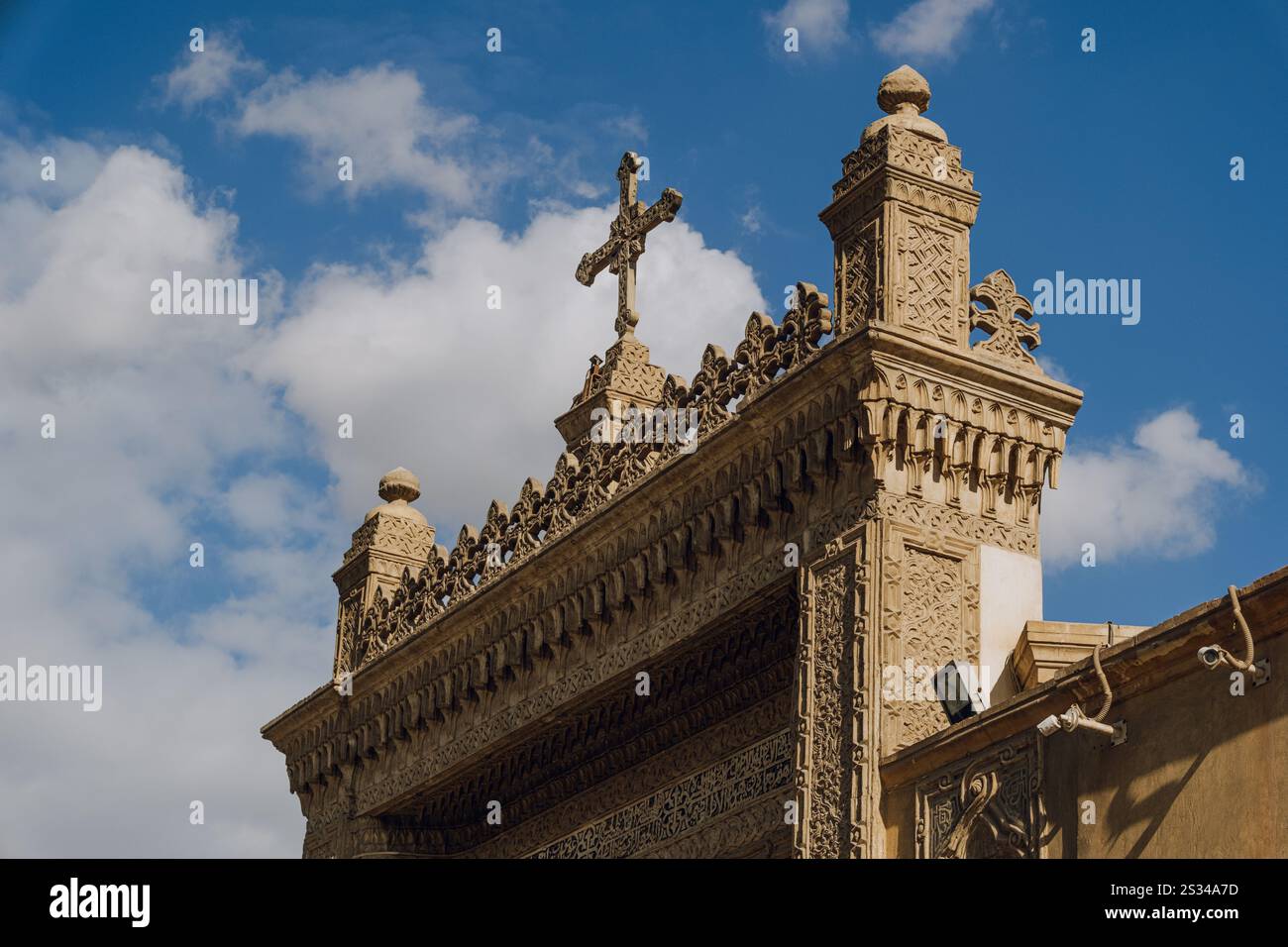 Hanging Church. Saint Virgin Mary's Coptic Orthodox Church in the ...