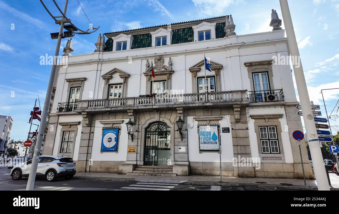 Entrance to the Museu Regional do Algarve in Faro, Portugal, featuring ...