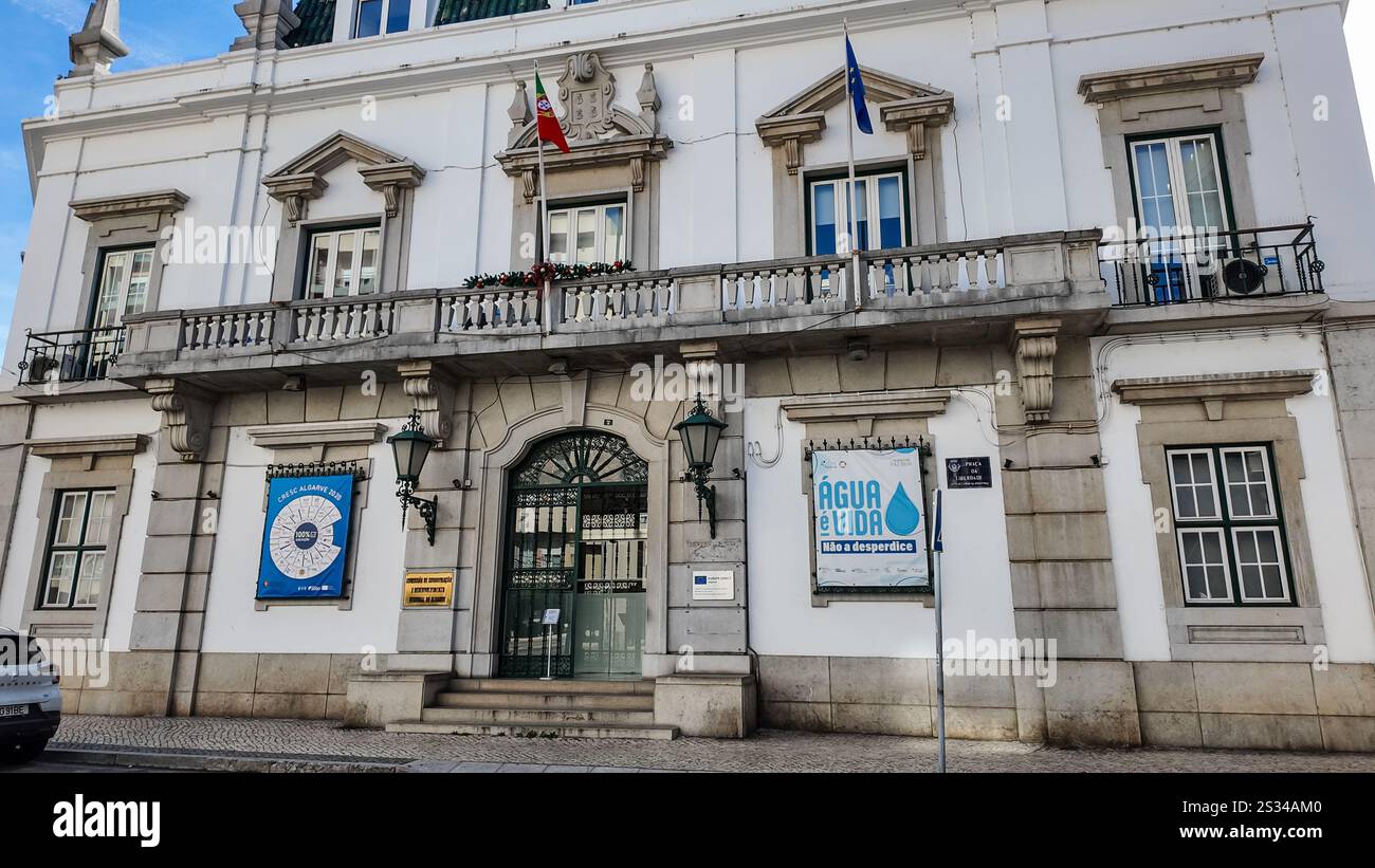 Entrance to the Museu Regional do Algarve in Faro, Portugal, featuring ...