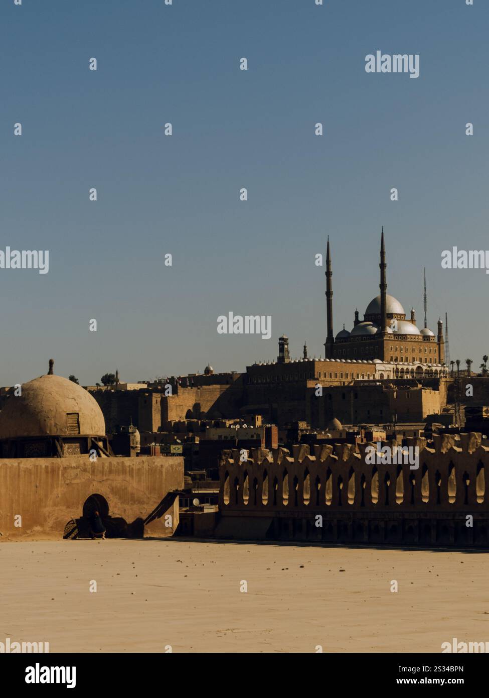 The Citadel of Cairo. Citadel of Saladin in Cairo, Egypt. Muhammad Ali ...