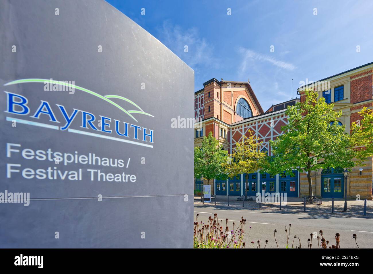 The Richard Wagner Festival Hall, also called Bayreuth Festival Hall ...