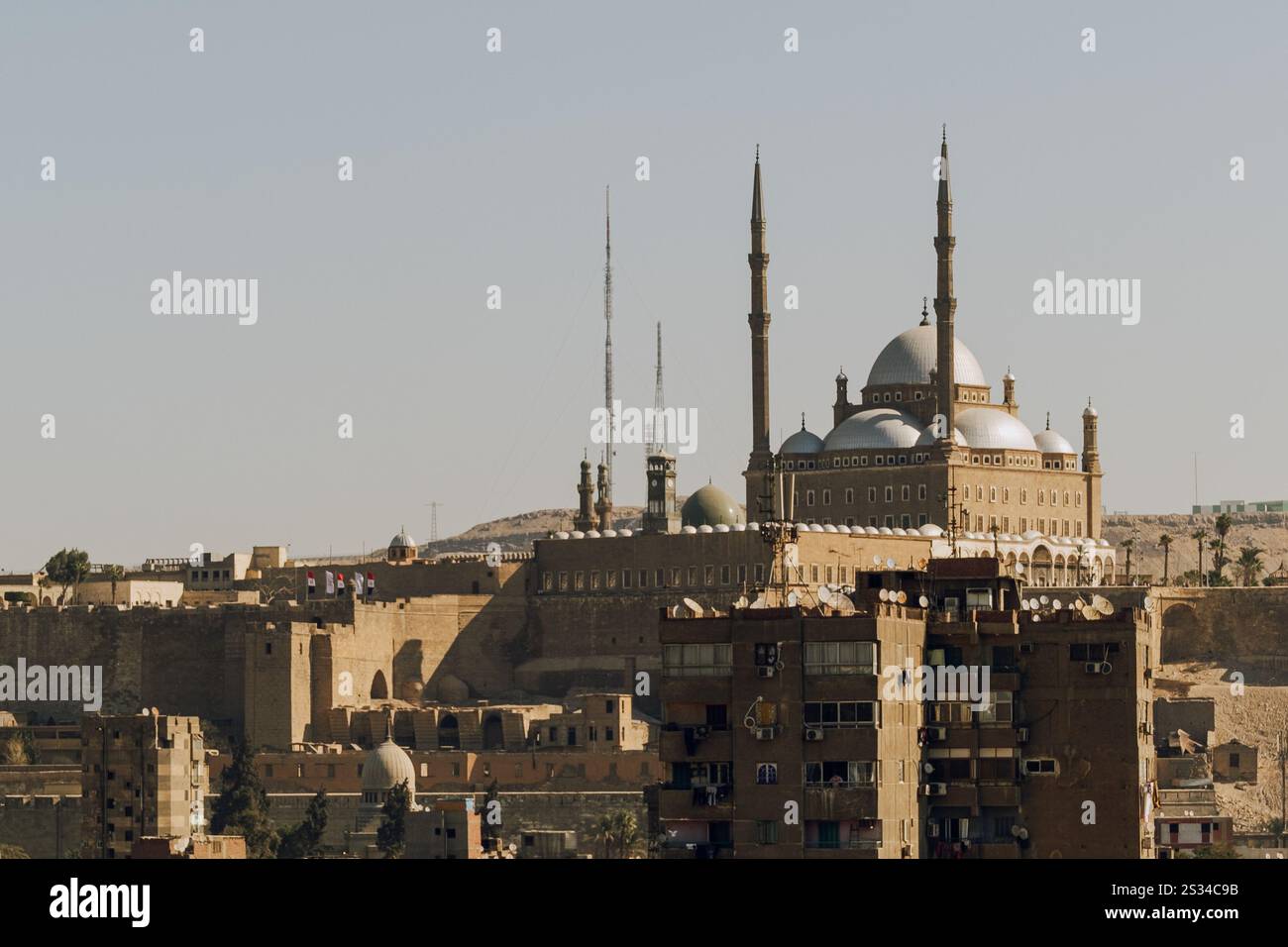 The Citadel of Cairo. Citadel of Saladin in Cairo, Egypt. Muhammad Ali ...