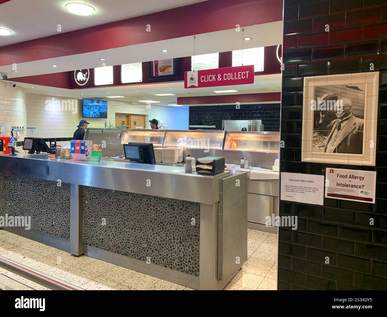 Harry Ramsden fish and chip shop first one chips eat eating sell ...