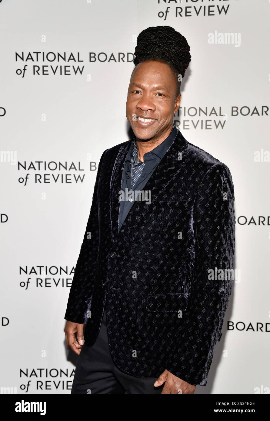 Roger Ross Williams attends the National Board of Review Awards gala at ...