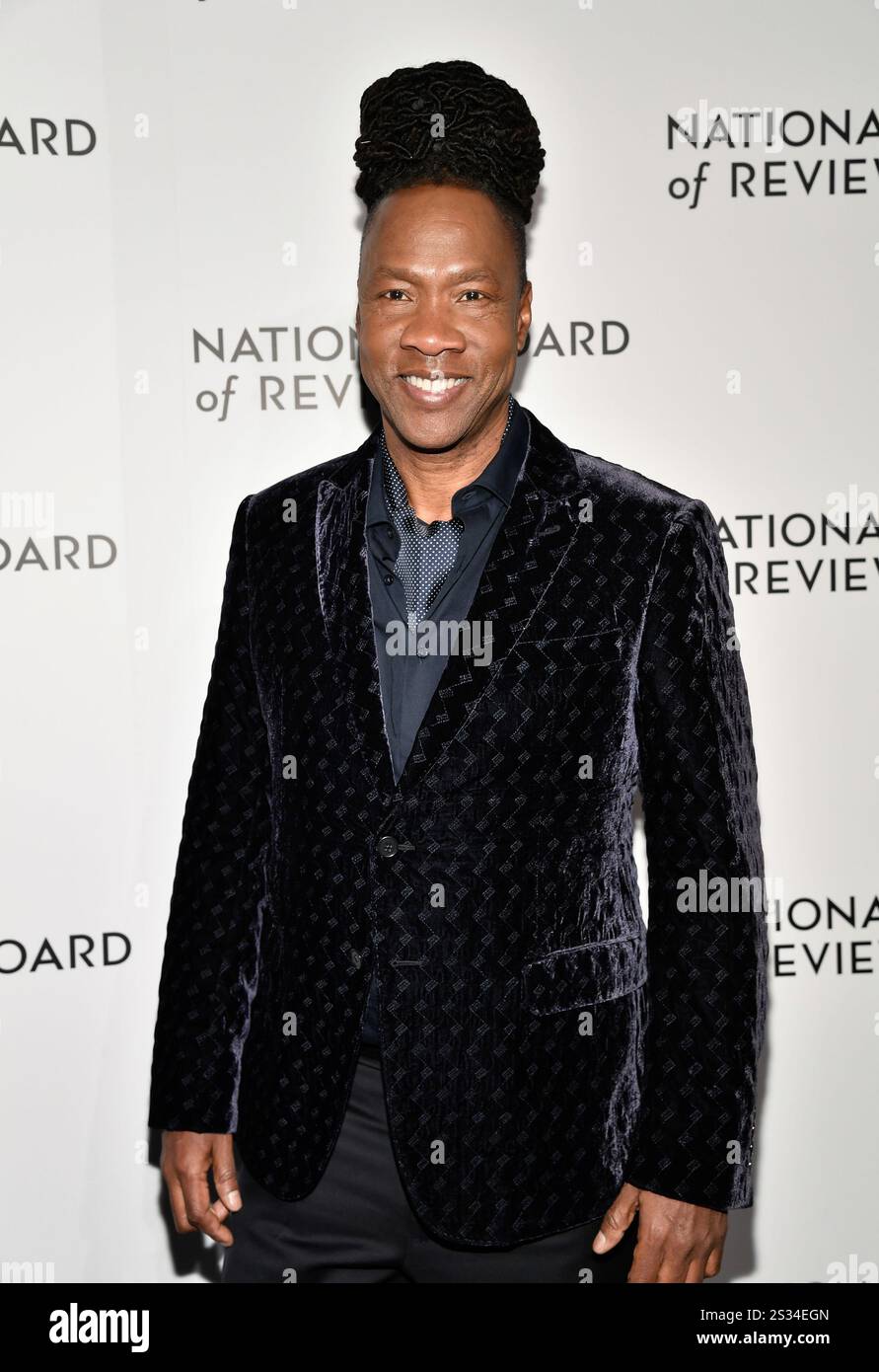 Roger Ross Williams attends the National Board of Review Awards gala at ...