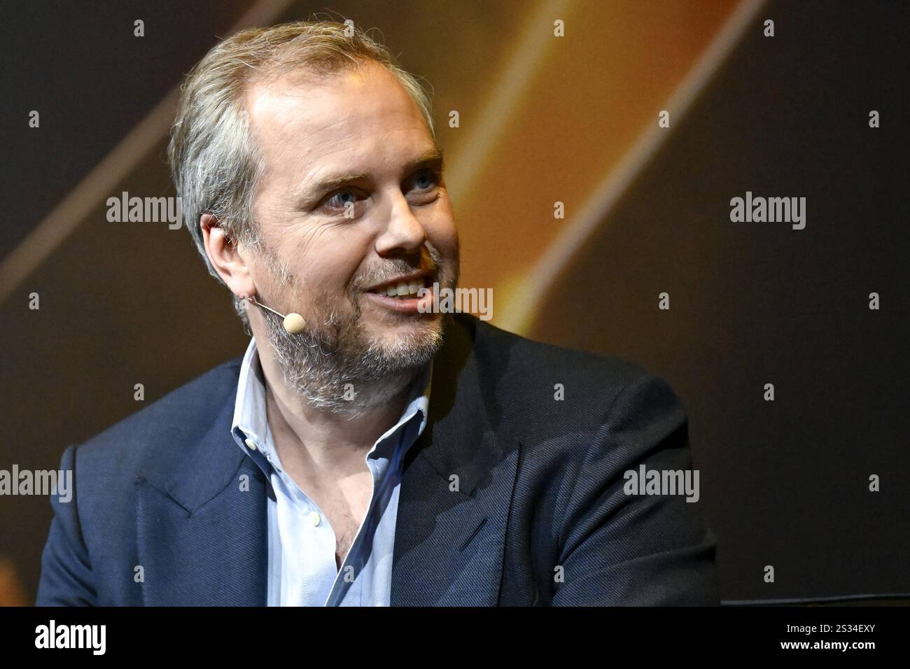 Brussels, Belgium. 08th Jan, 2025. Vast CEO Max Haot pictured during ...