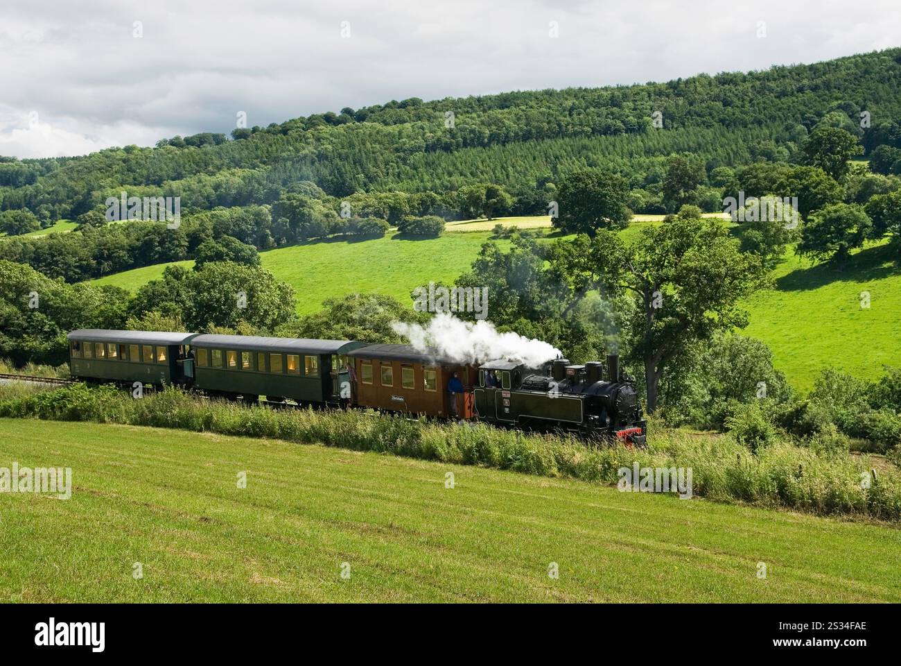 Llanfair Light Railway,Llanfair Caereinion,Welshpool,Powis,Wales,United ...
