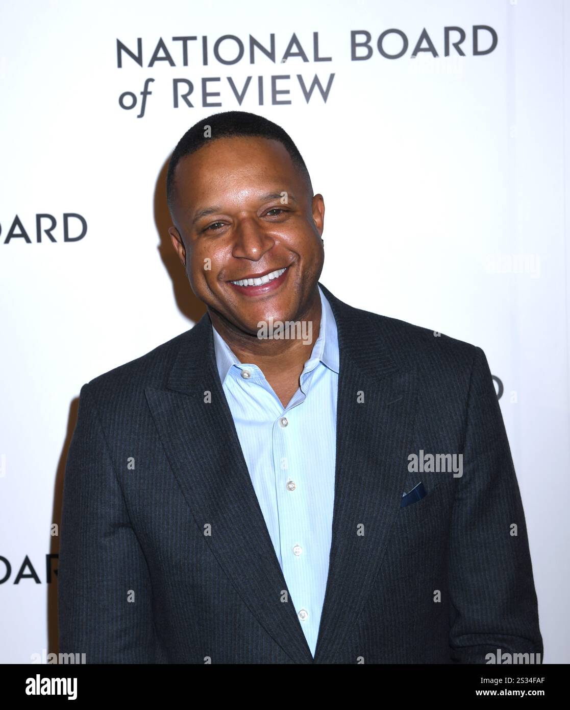 January 7, 2025, New York, Ny, United States: Craig Melvin attends the ...
