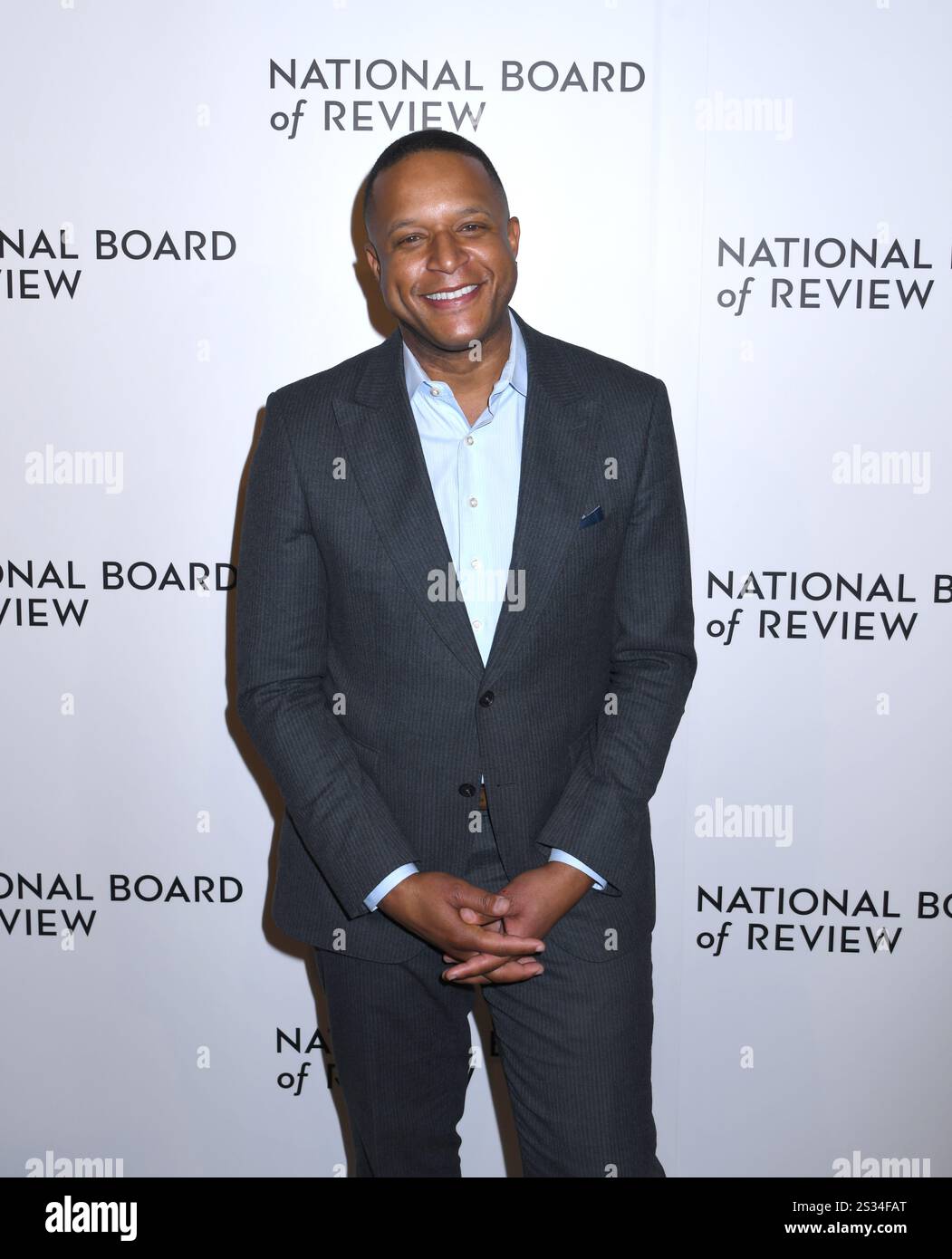 January 7, 2025, New York, Ny, United States: Craig Melvin attends the ...