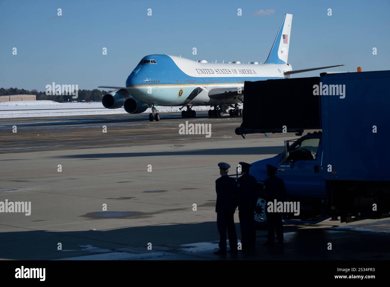 Special Air Mission 39, also known as SAM 29000, one of two aircraft ...