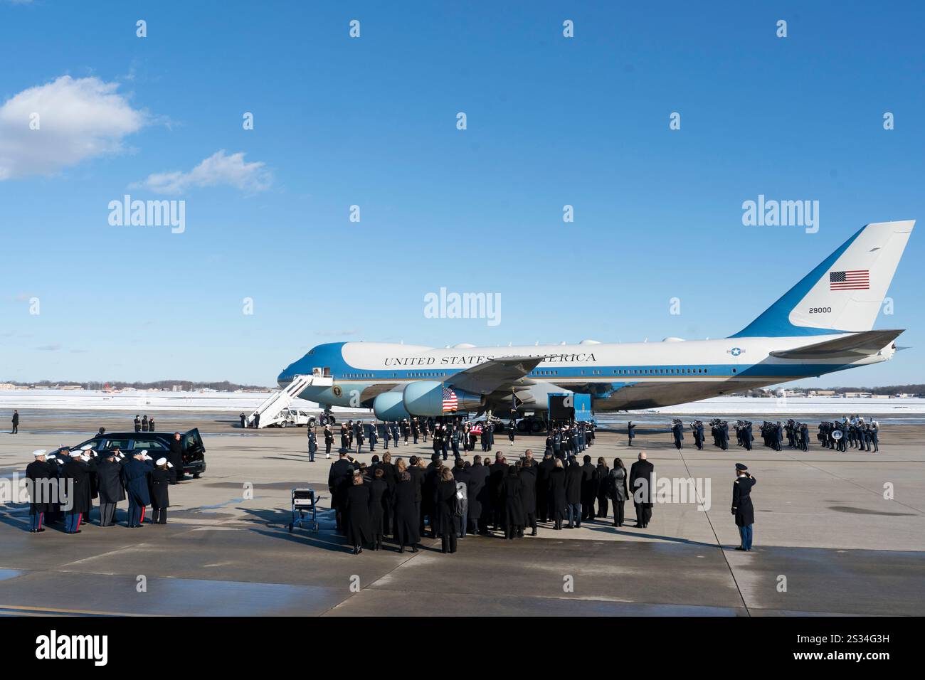 Special Air Mission 39, also known as SAM 29000, one of two aircraft ...