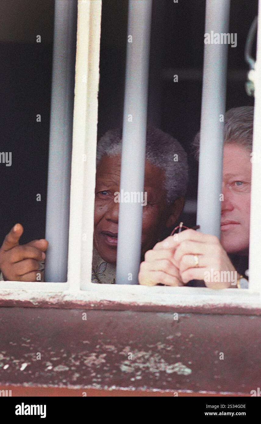 Nelson mandela prison hi-res stock photography and images - Alamy