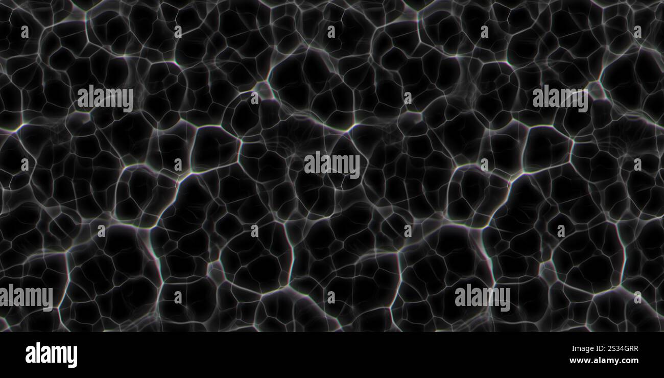 shiny rays reflections in the water . water caustics on black ...