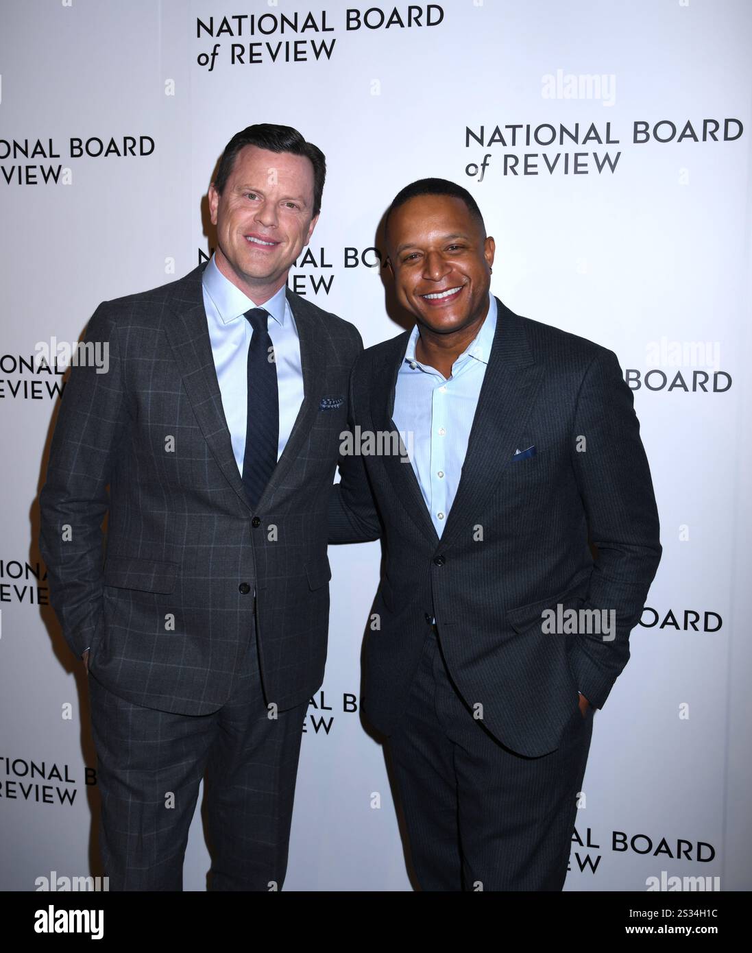 January 7, 2025, New York, Ny, United States: Willie Geist and Craig ...