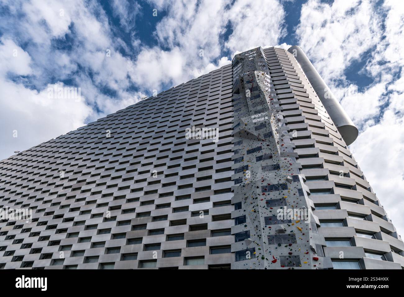 Amager Bakke, CopenHill, waste incineration plant with artificial ski ...