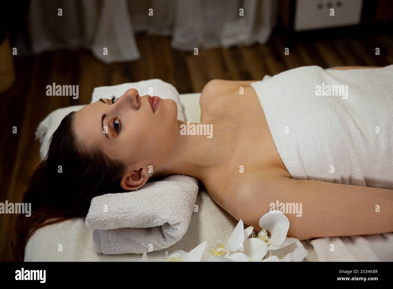 Indulge in calming relaxing massage hi-res stock photography and images ...
