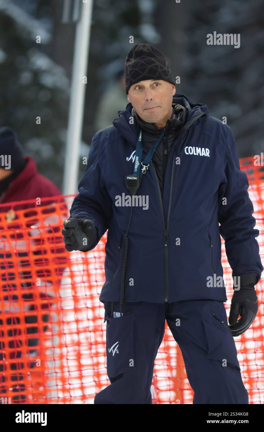 Madonna Of Campiglio, Italy. 08th Jan, 2025. Madonna di Campiglio ...