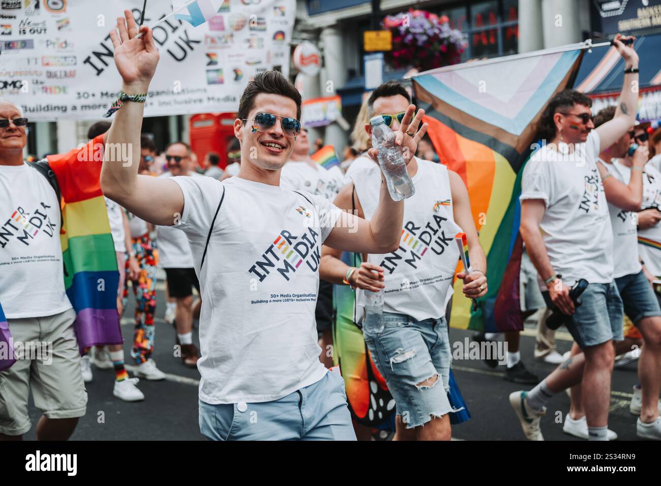 Event photography from Pride of London 2024 Stock Photo - Alamy