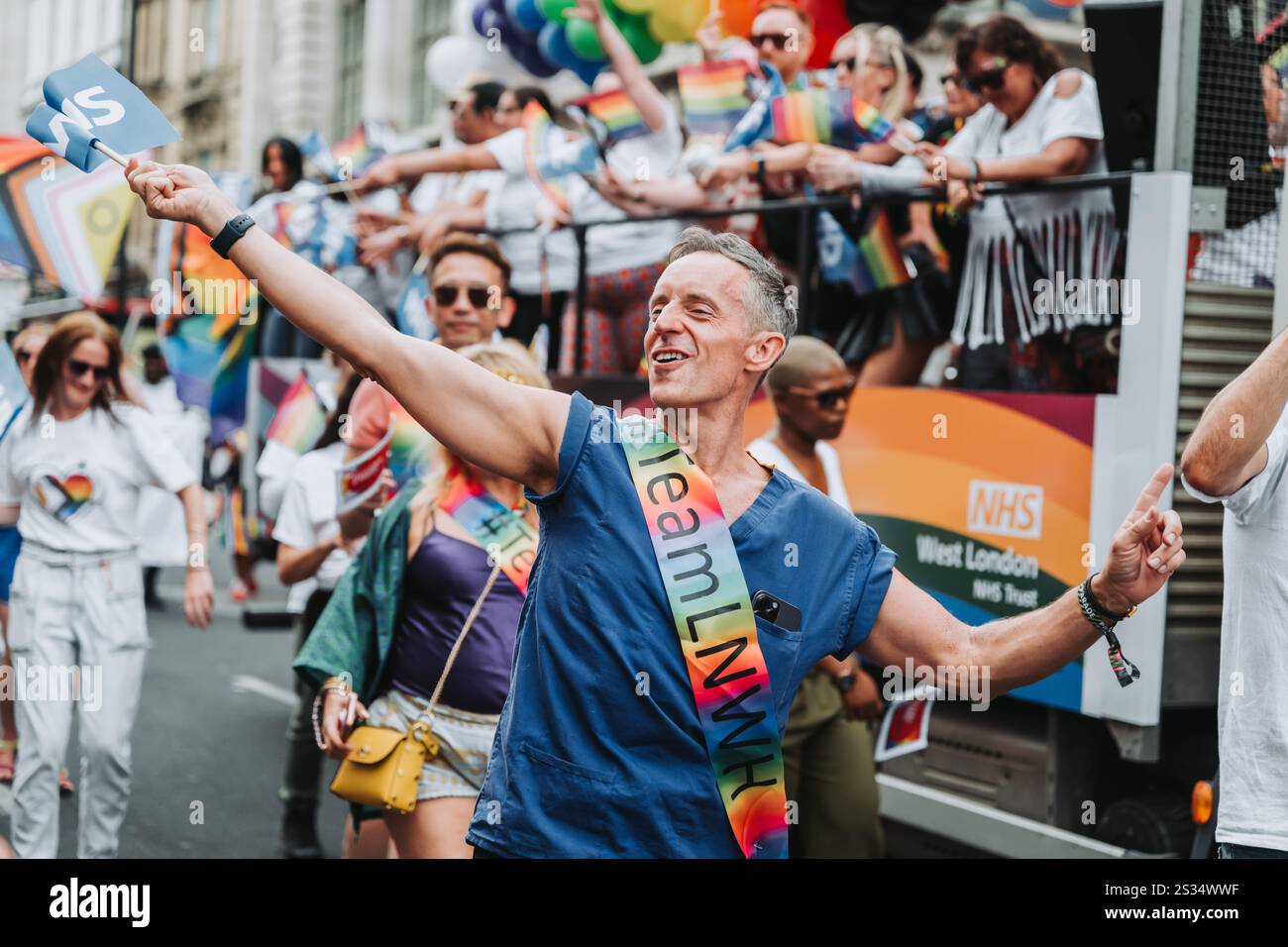 Event photography from Pride of London 2024 Stock Photo - Alamy