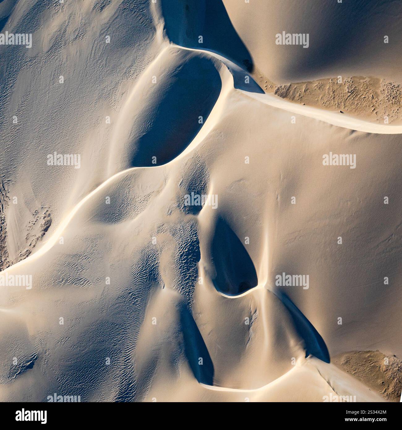 Shark Bay Aerial View of Sand Dunes, Western Australia, Australia Stock ...