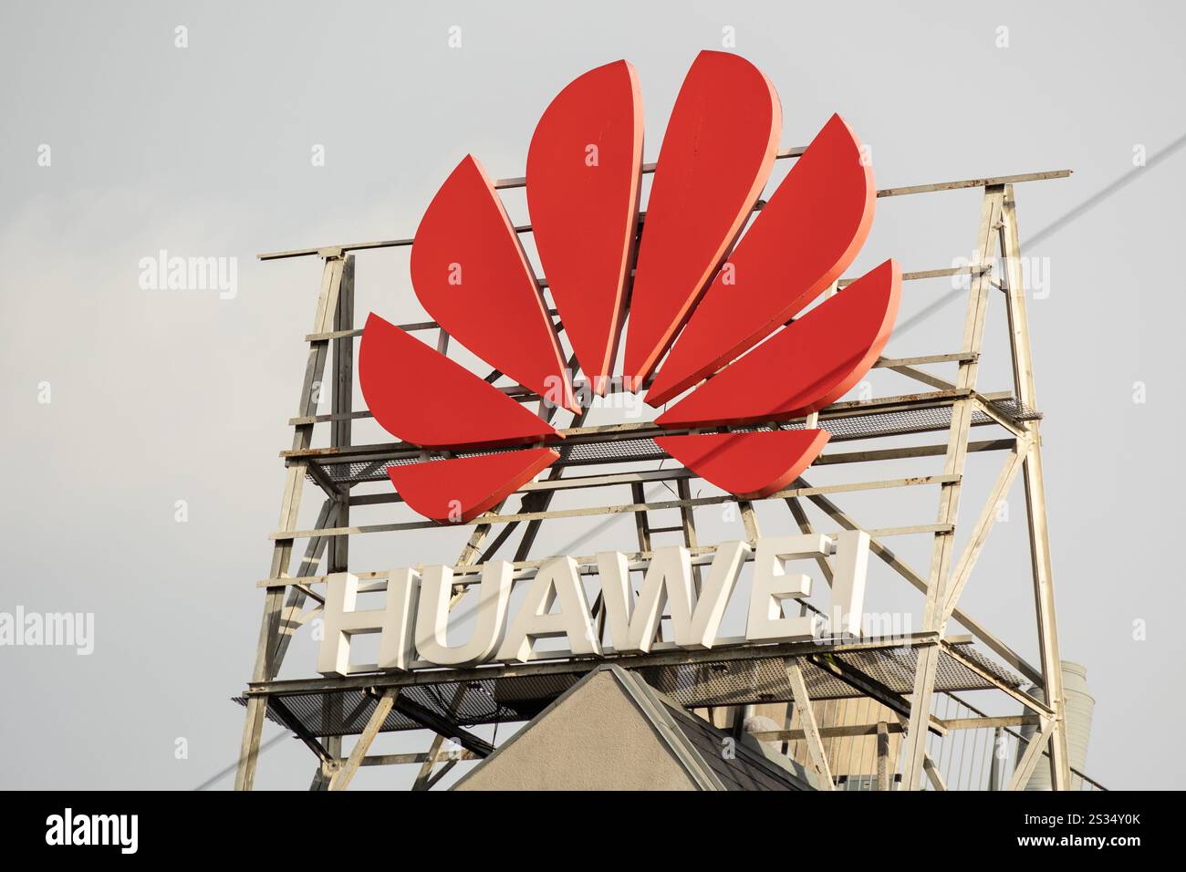 Copenhagen, Copenhagen, Denmark. 7th Jan, 2025. The logo of the Chinese ...