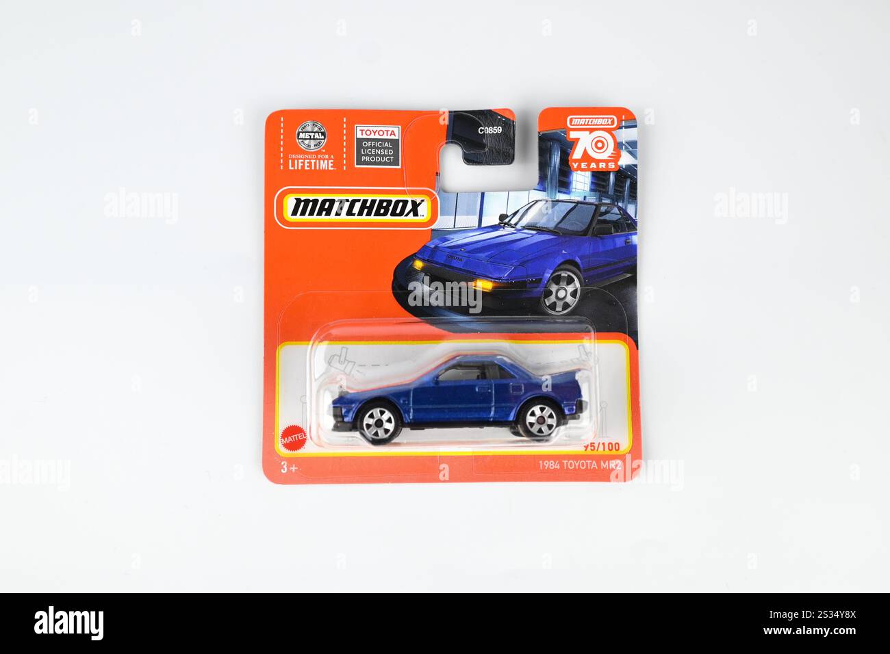 Matchbox 1984 Toyota MR2 – Wales, UK – 12 December 2024 Stock Photo - Alamy