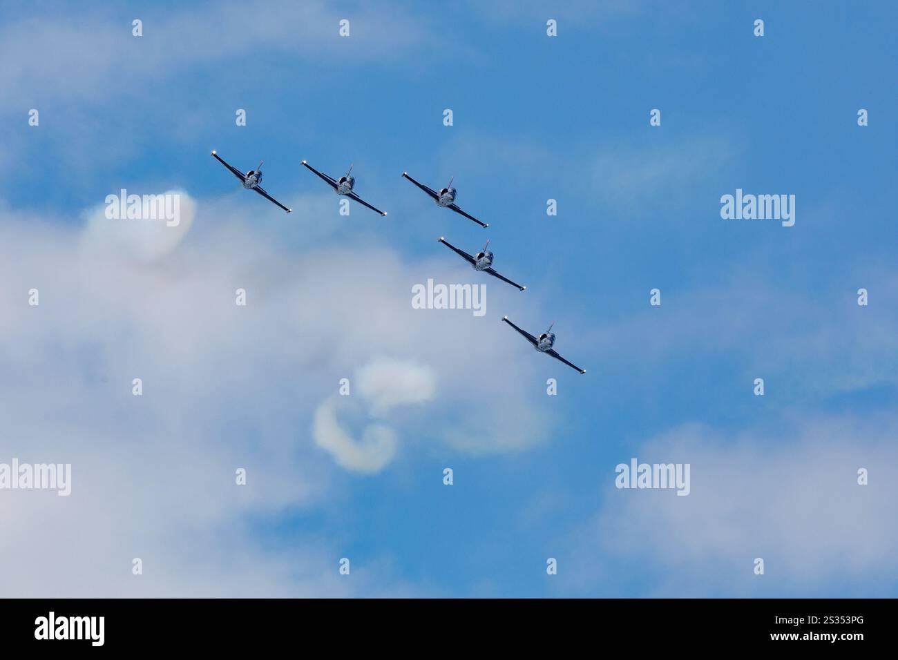 San Francisco, USA - October 14, 2024: Fleetweek airshow Patriots air ...