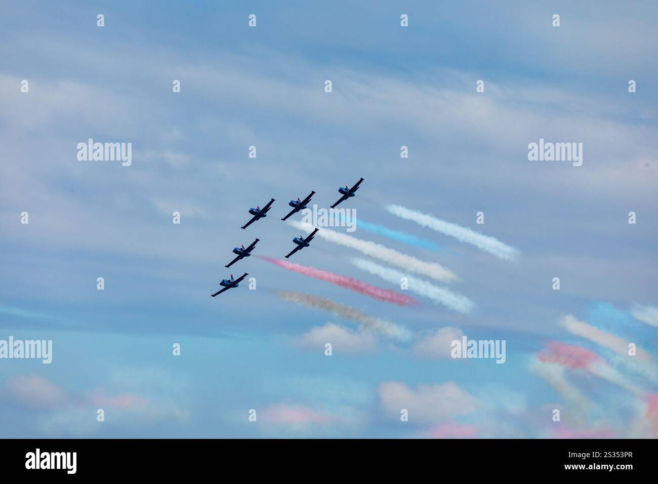 San Francisco, USA - October 14, 2024: Fleetweek airshow Patriots air ...