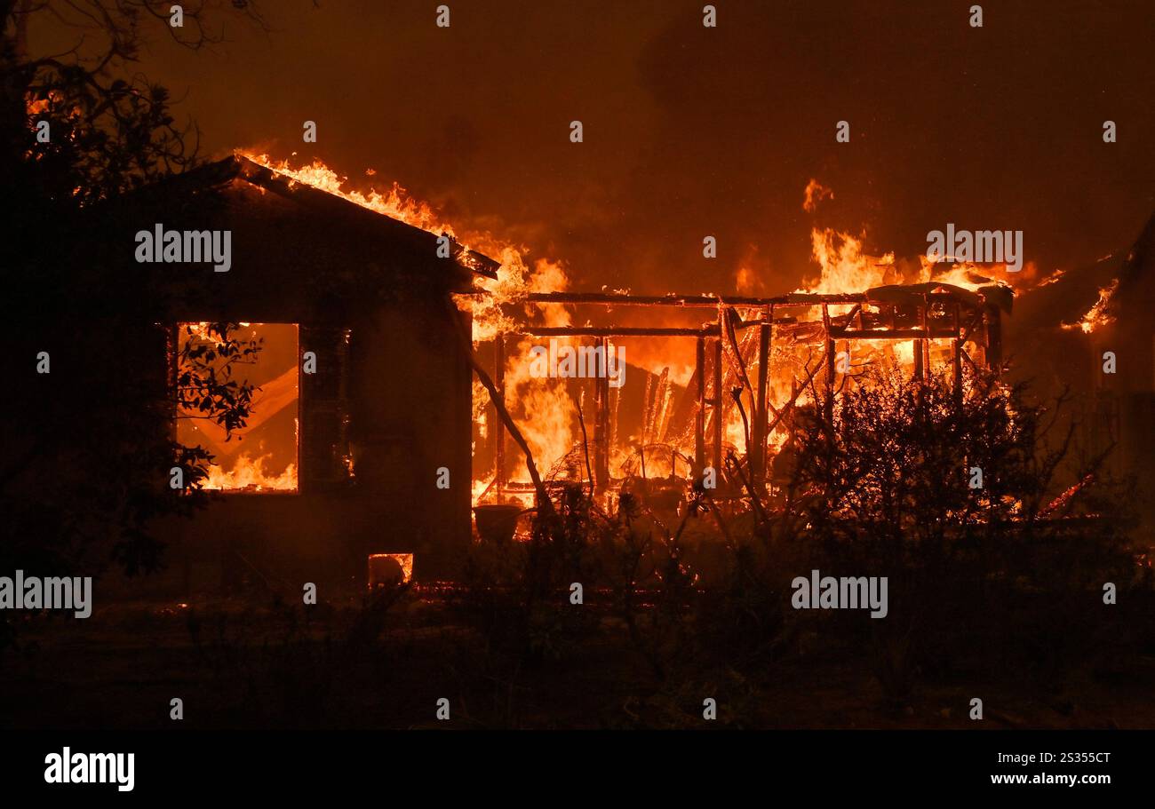 Los Angeles, United States. 08th Jan, 2025. One of a thousand ...