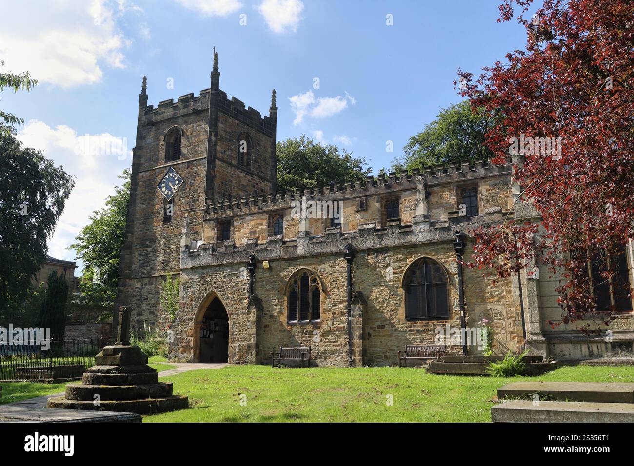 Norton village church of St James in Sheffield England UK, Suburban ...