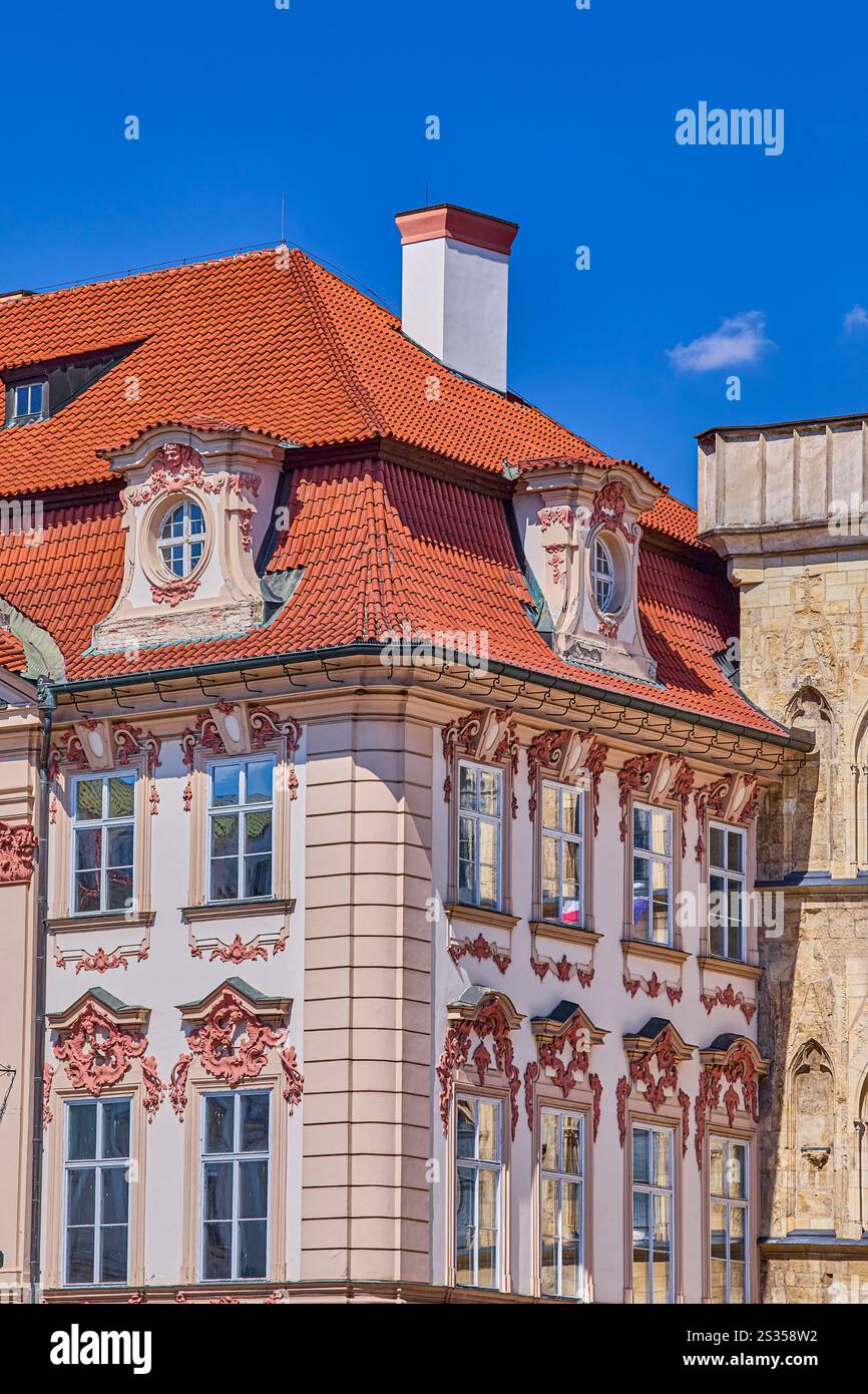 Window facade with many different design and architectural features on ...