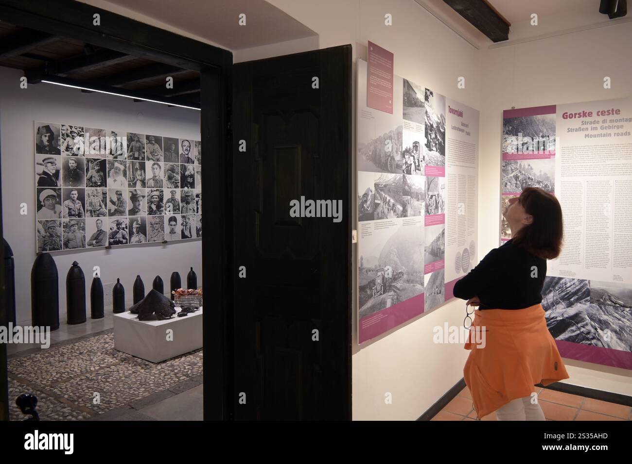 Museum in Kobarid, Western Julian Alps, Slovenia Stock Photo - Alamy