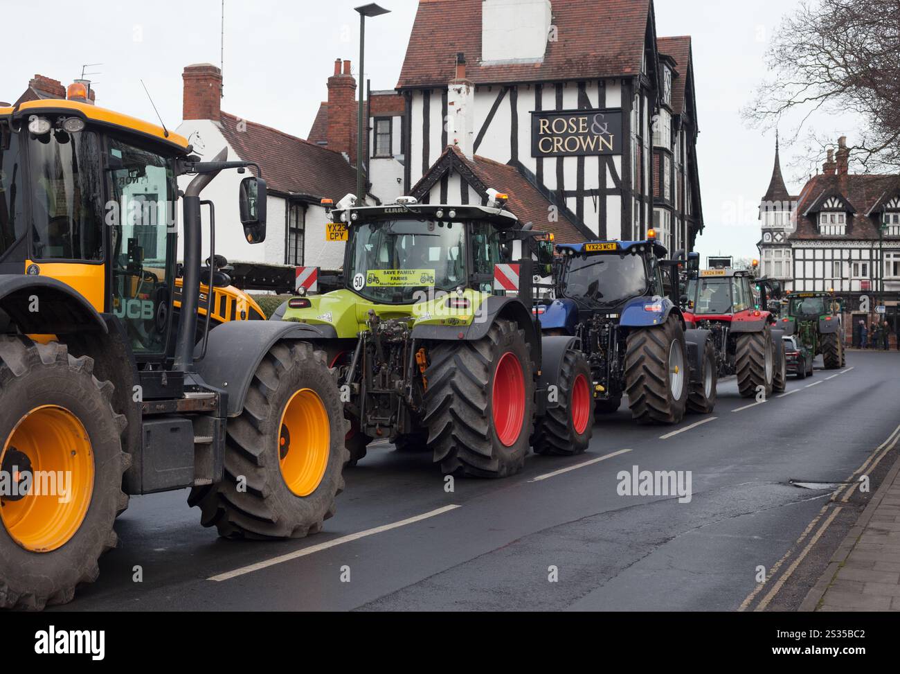 Farming protest 2025 hi-res stock photography and images - Alamy