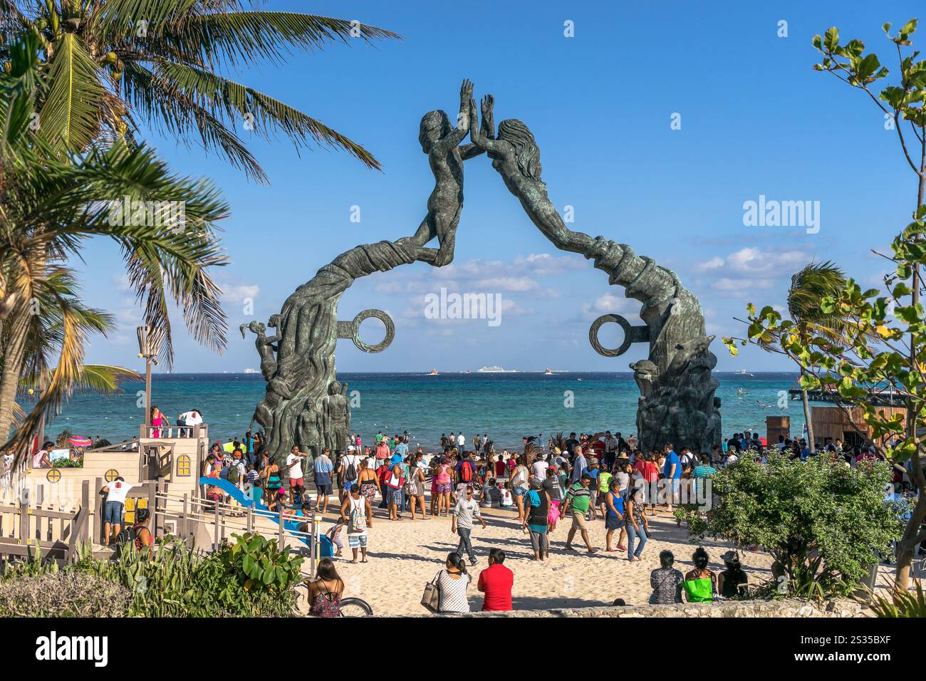 Yucatanmportal maya hi-res stock photography and images - Alamy