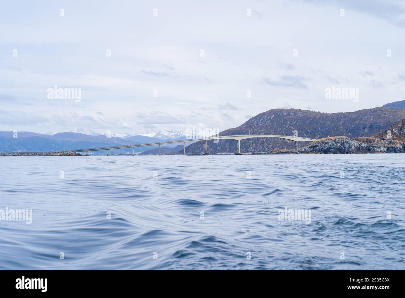 Norway, Runde Island, Bridge to the island of Runde Stock Photo - Alamy