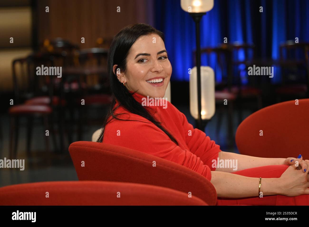 Journalistin Aline Abboud zu Gast in der WDR Talkshow Kölner Treff *** Journalist Aline Abboud ...