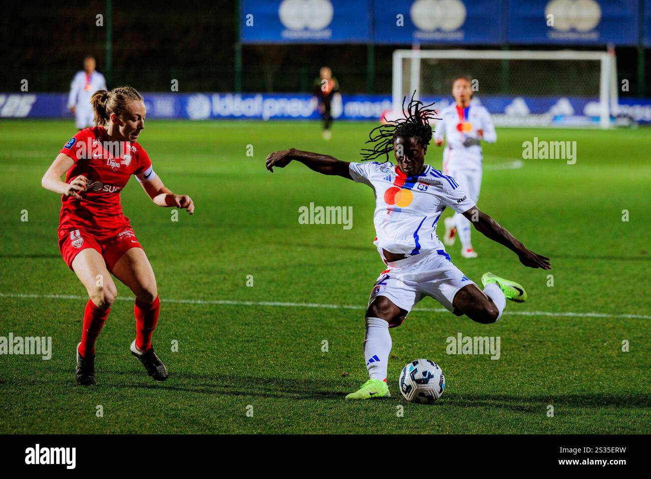 Lyon, France. 08th Jan, 2025. Tabitha Chawinga (22 Olympique Lyonnais ...