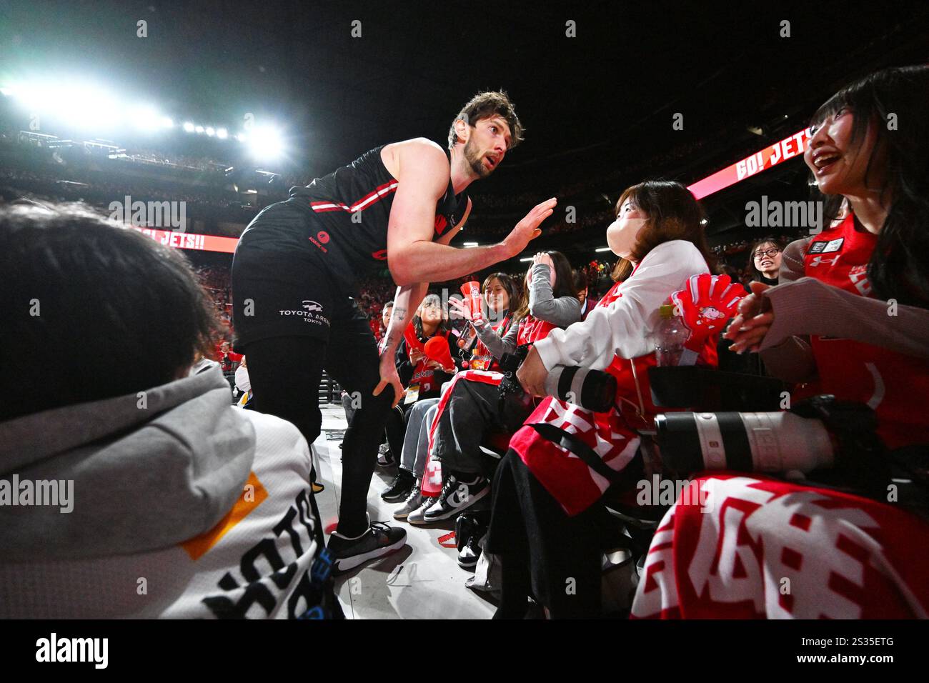 Ryan Rossiter (Alvark), JANUARY 8, 2025 - Basketball : The 100th ...