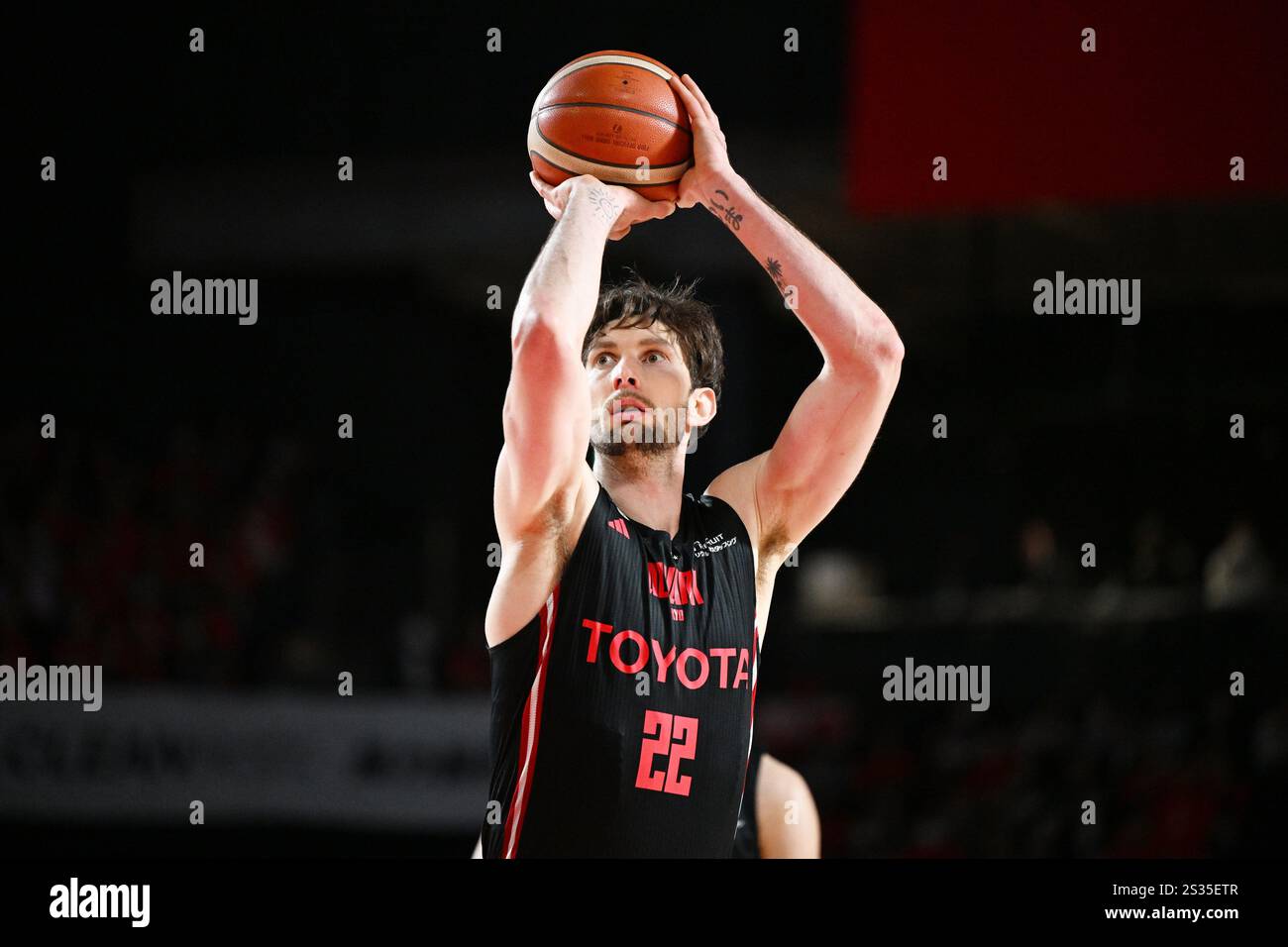 Ryan Rossiter (Alvark), JANUARY 8, 2025 - Basketball : The 100th ...